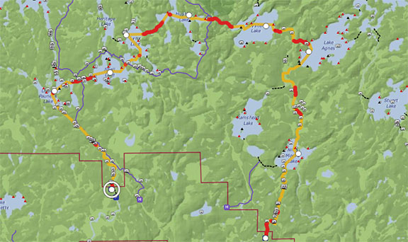 Moderate Routes - BWCA Outfitters